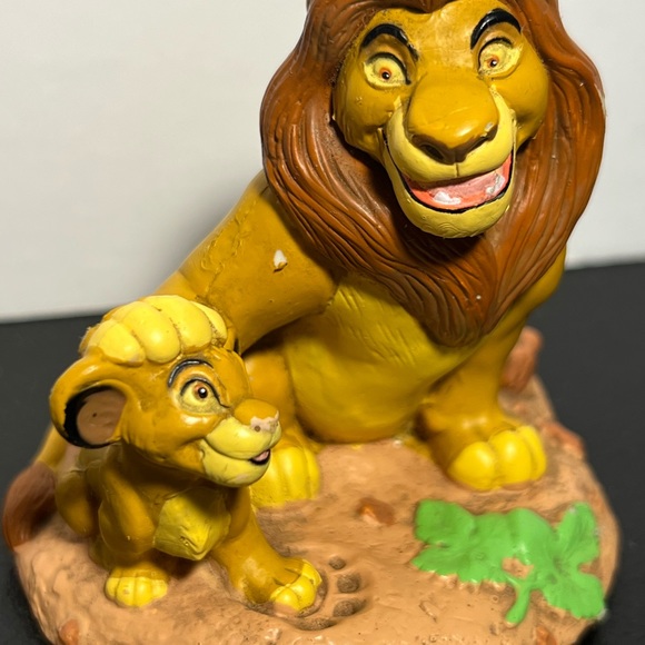 Disney | Toys | Disney The Lion King Mufasa And Simba Pvc Figure | Poshmark